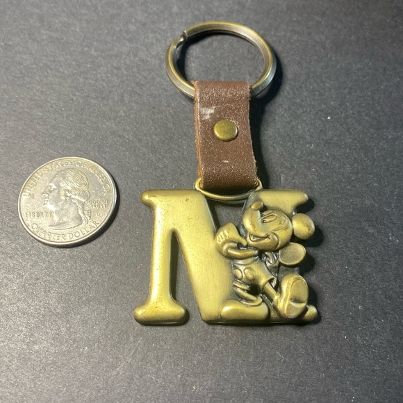 Disney | Other | Disneys Mickey Mouse Letter M Keychain | Poshmark